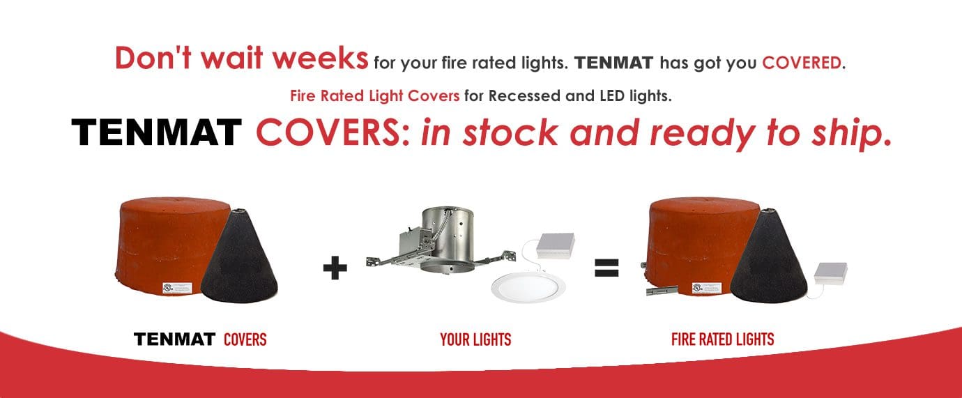 Home: Tenmat USA - Recessed Light Covers